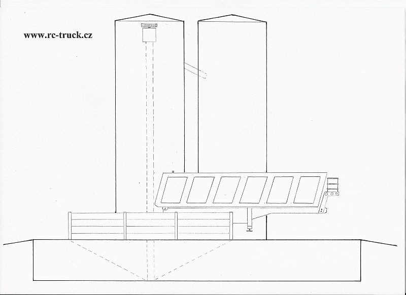 Obilné silo :: rc-truck Domažlice